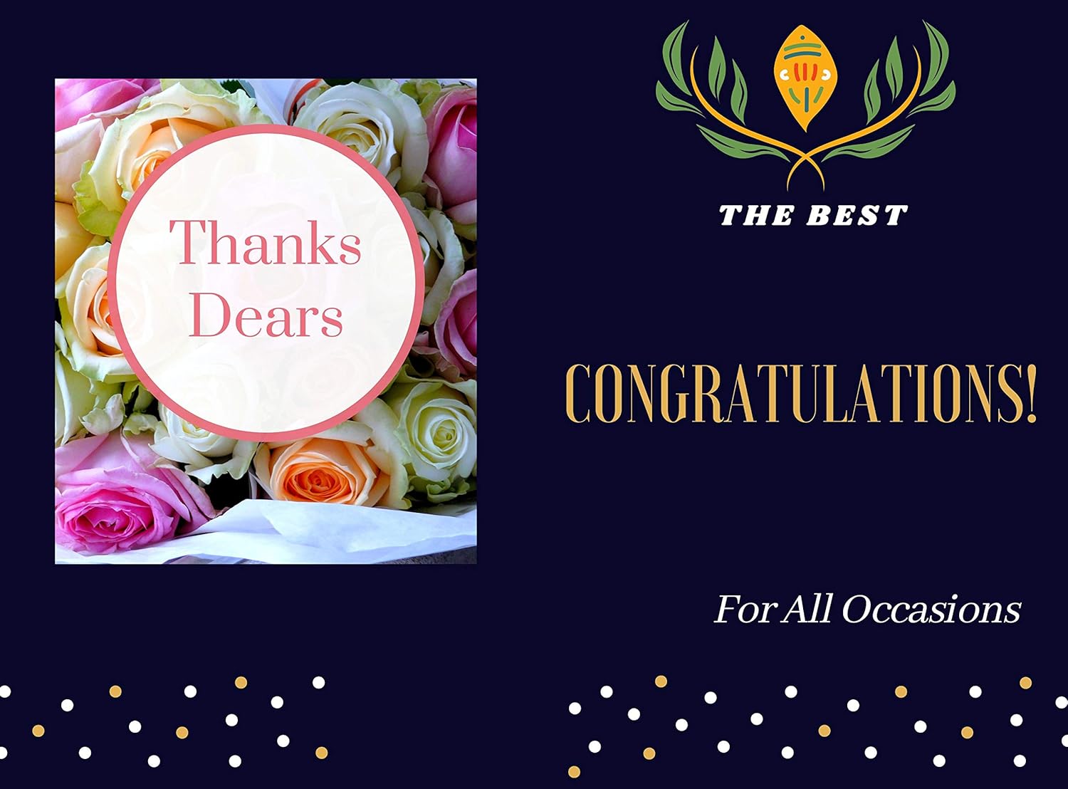 Amazon.com: The Best Congratulations! For All Occasions Thanks Dears ...