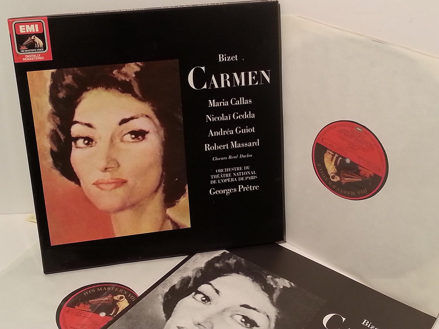 BIZET, MARIA CALLAS, NICOLAI GEDDA, ANDREA GUIOT, ROBERT MASSARD ...