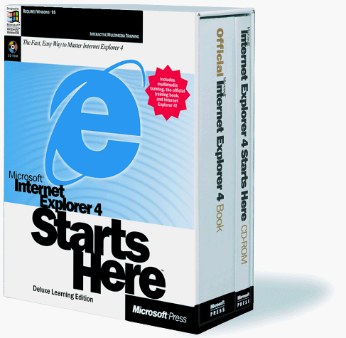 Microsoft Internet Explorer 4 Starts Here: Deluxe Learning Edition ...