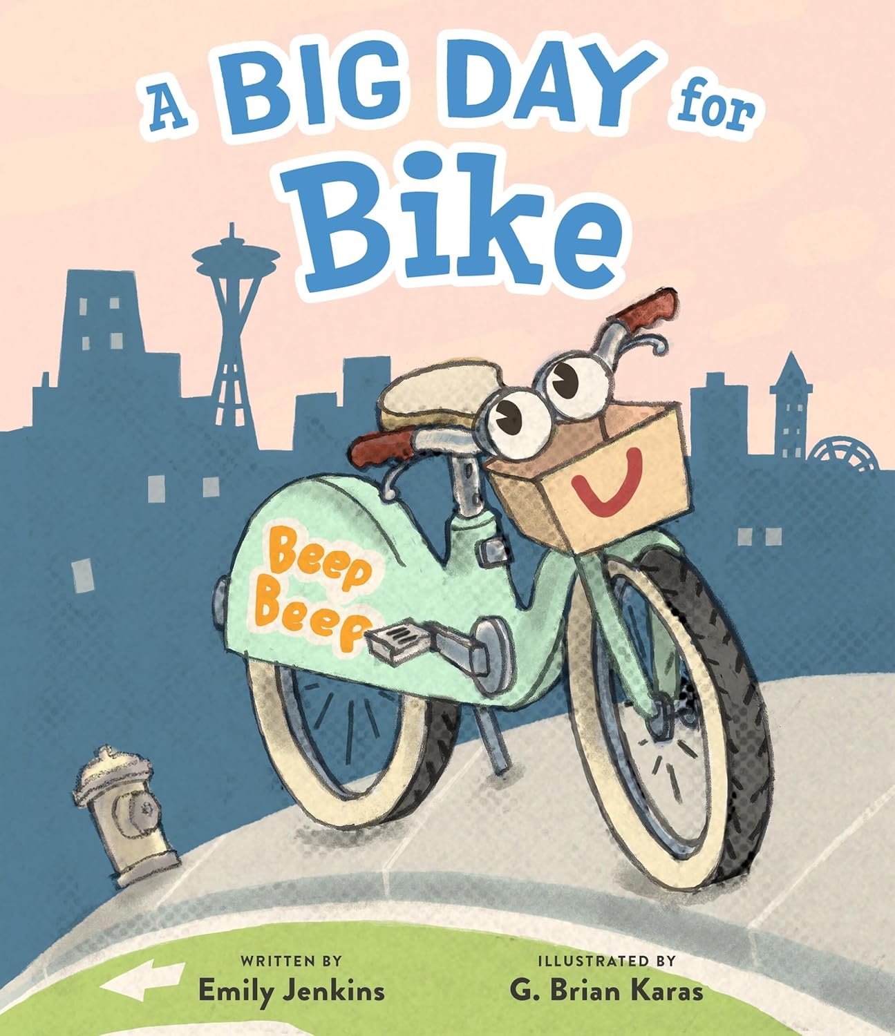 A Big Day for Bike: Jenkins, Emily, Karas, Brian: 9780316340175: Amazon ...