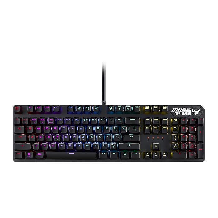 Buy ASUS TUF Gaming K3 RGB mechanical keyboard with N-key rollover ...