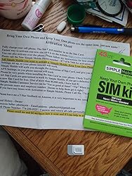 Amazon.com: Simple Mobile, Powered by Tmobile, Universal Sim Kit : Cell ...