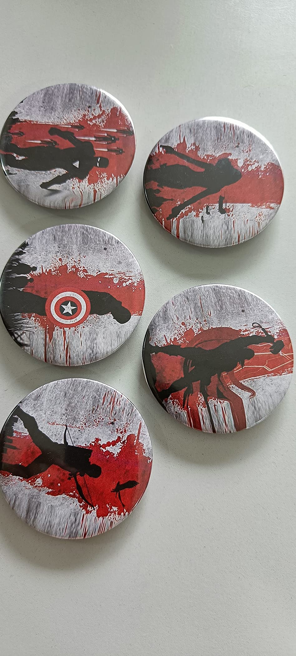 Buy d2c marvels avengers button badges (avengers1)- Multi color Online ...