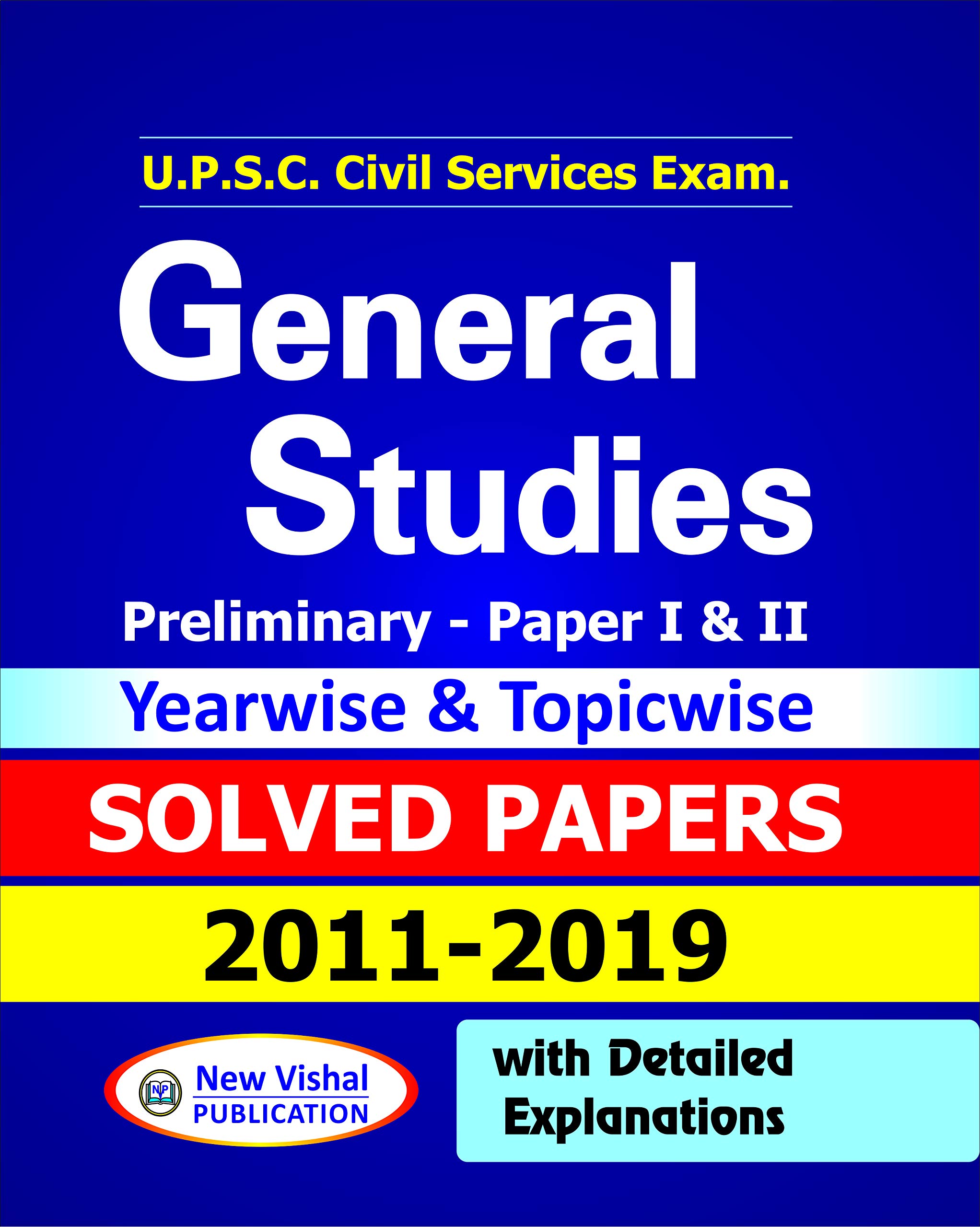 Buy IAS Prelims General Studies Solved Papers 1 & 2 (2011-2019) Book ...