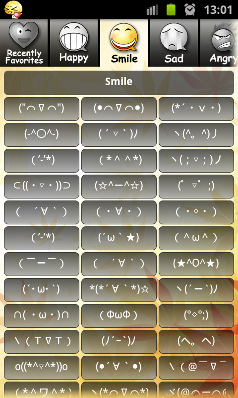 My Emoticons - App on the Amazon Appstore