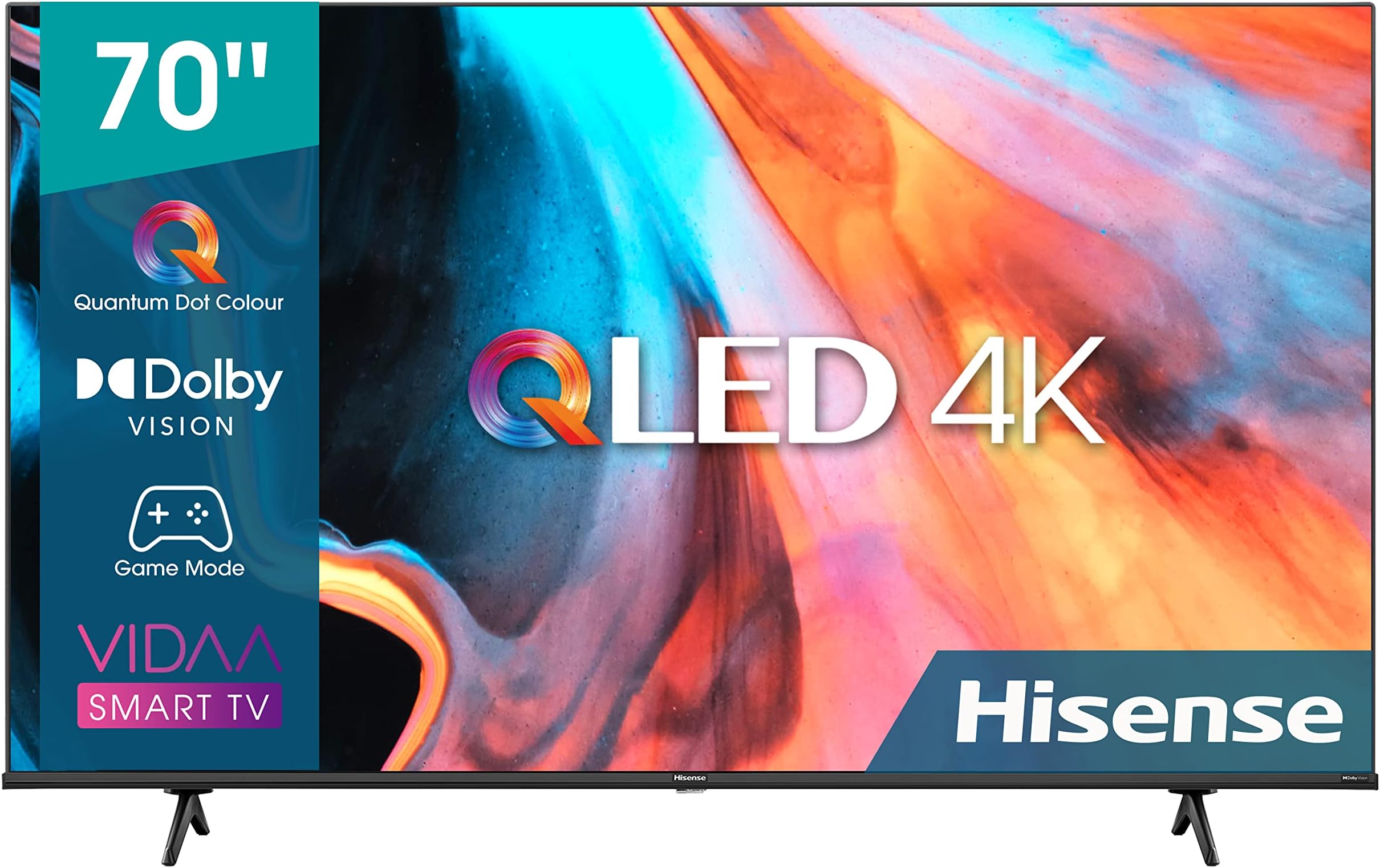 Hisense 70E7HQ QLED Smart-TV 176,5 cm (70 Zoll) Fernseher (4K, HDR10 ...