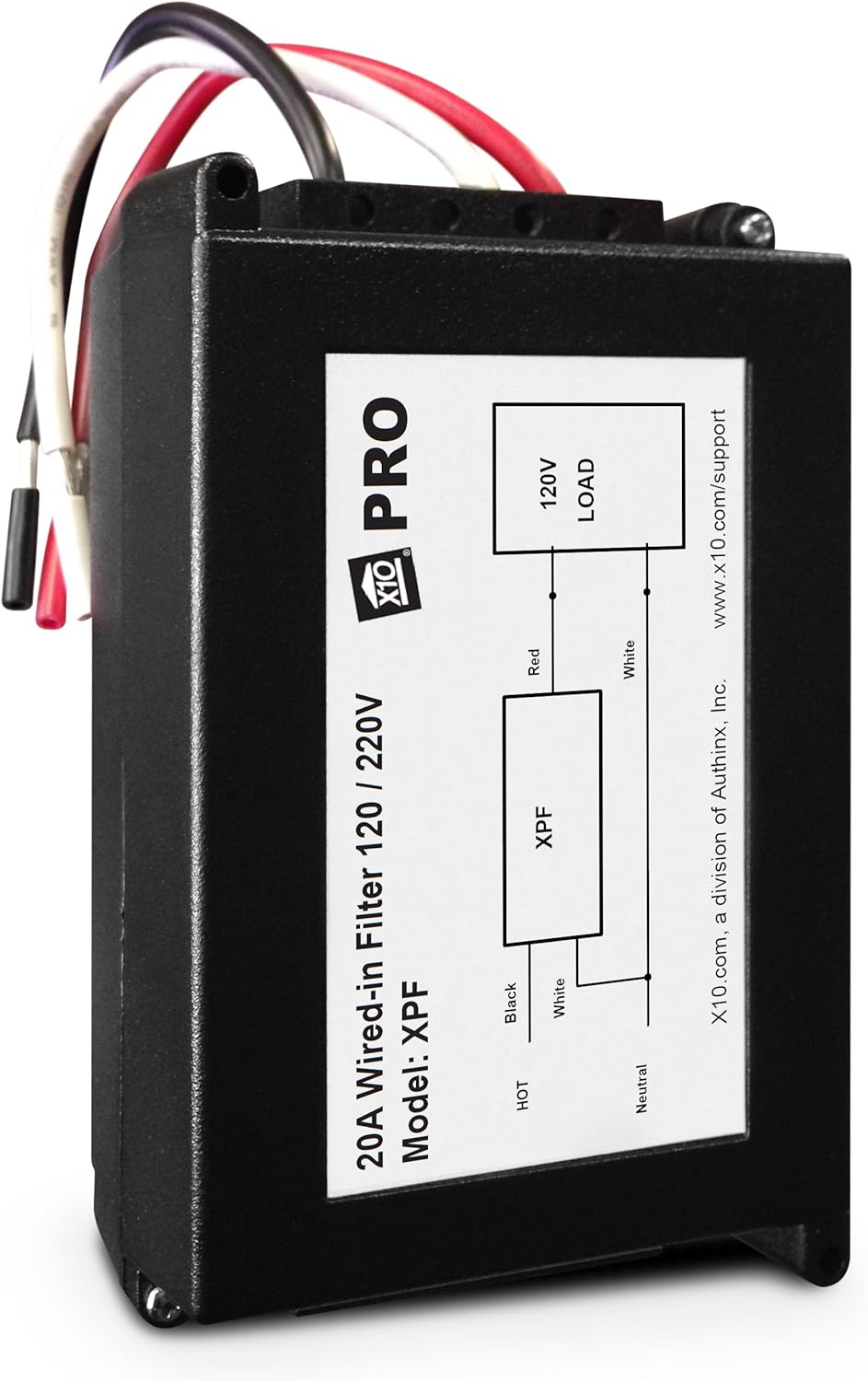 Amazon.com: X10 PRO Wired-In Noise Filter, 20A, 3-Wire (XPF) : Home ...