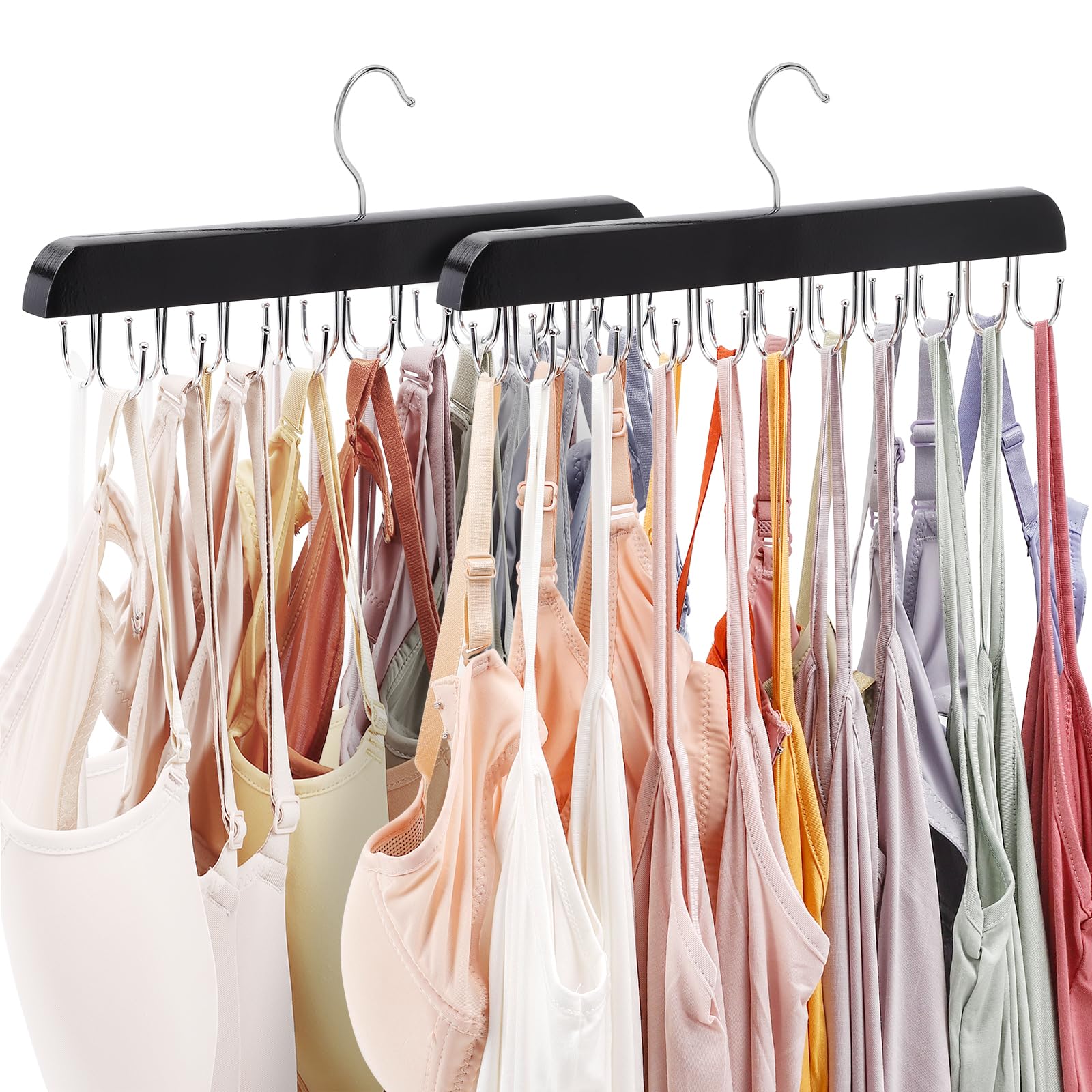 Amazon.com: Sgokuno Bra Hangers for Closet Organizer, Tank Top Hanger ...