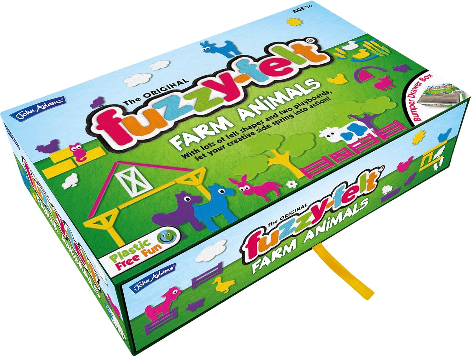 John Adams, The Original Fuzzy-Felt: Farm Animals - Let your creative ...