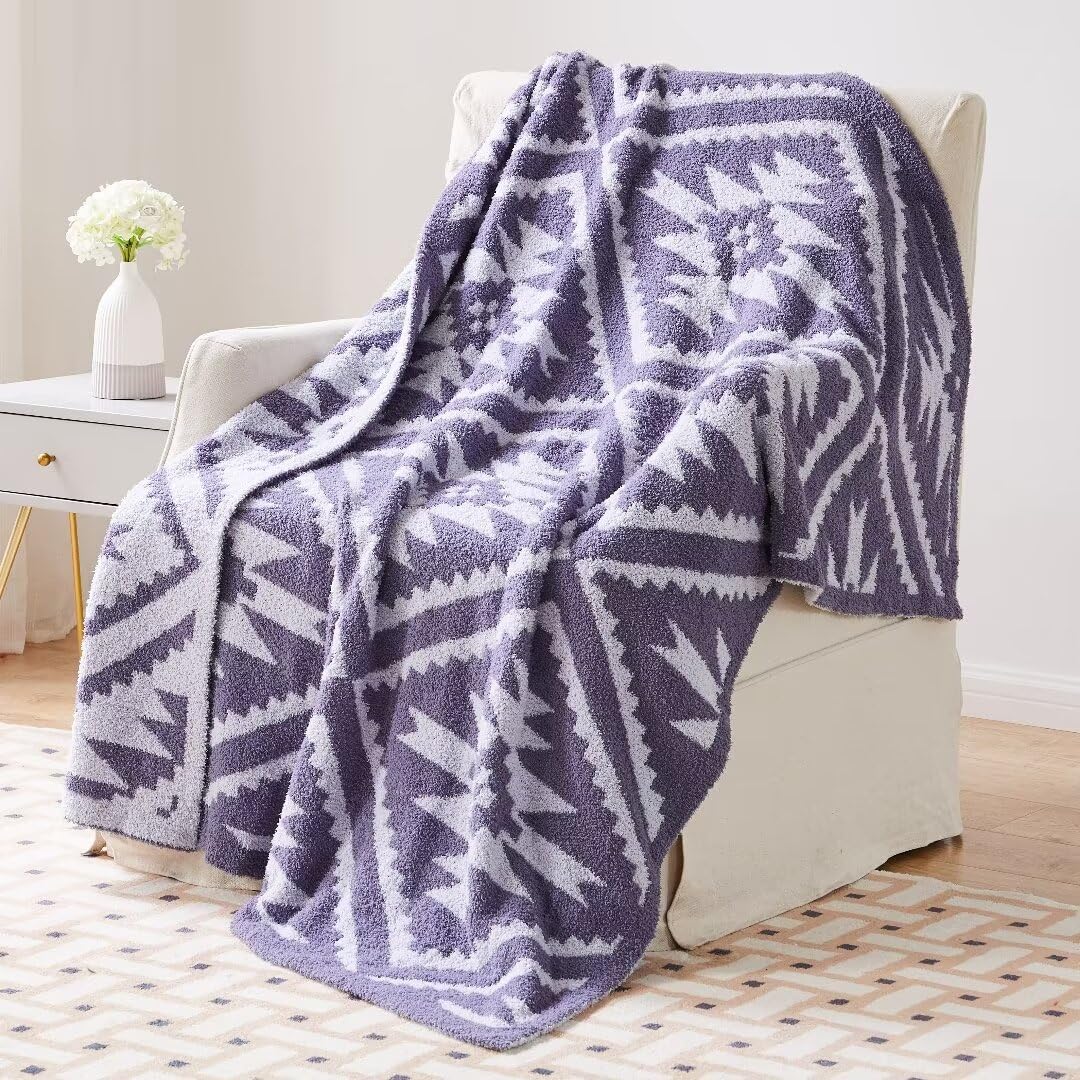 Amazon.com: Soft Southwest Throw Blanket - Aztec Native American Throws ...