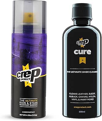 Amazon.com: Crep Protect Shoe Protector Spray & CURE Sneaker Cleaner ...