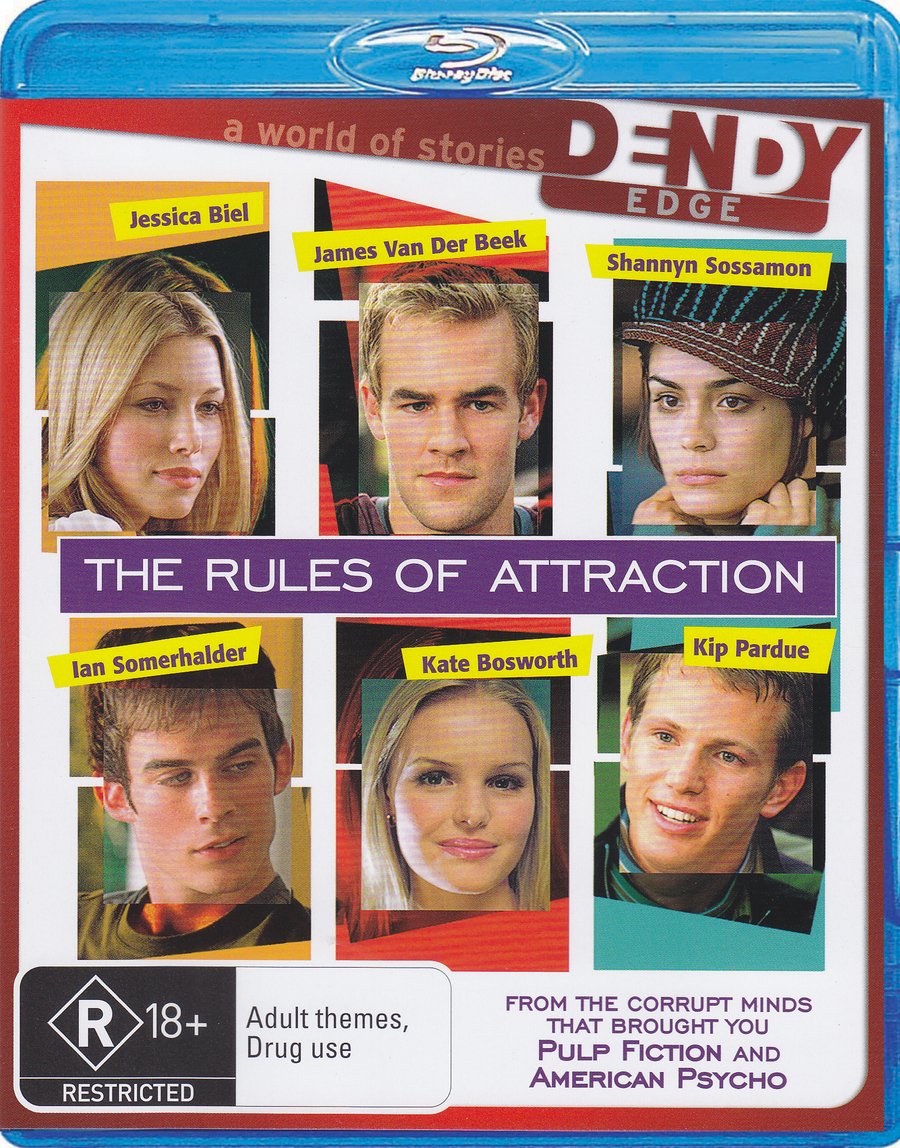 Amazon.com: Rules of Attraction [Blu-ray] : James Van Der Beek, Shannyn ...
