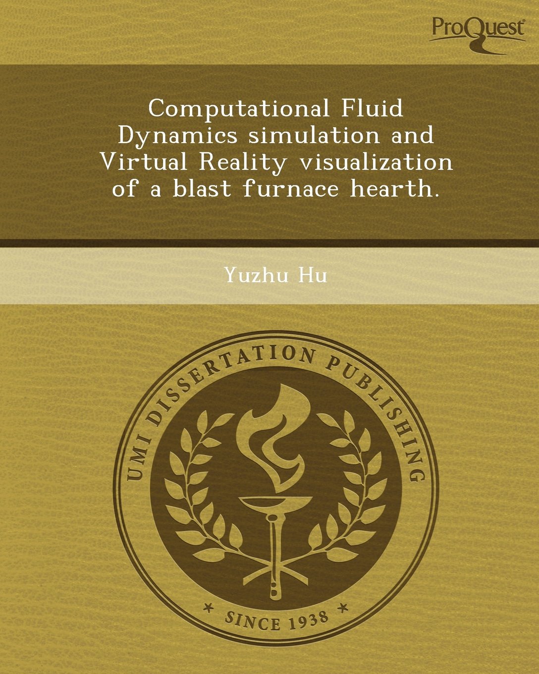 Buy Computational Fluid Dynamics Simulation And Virtual Reality Visualization Of A Blast Furnace