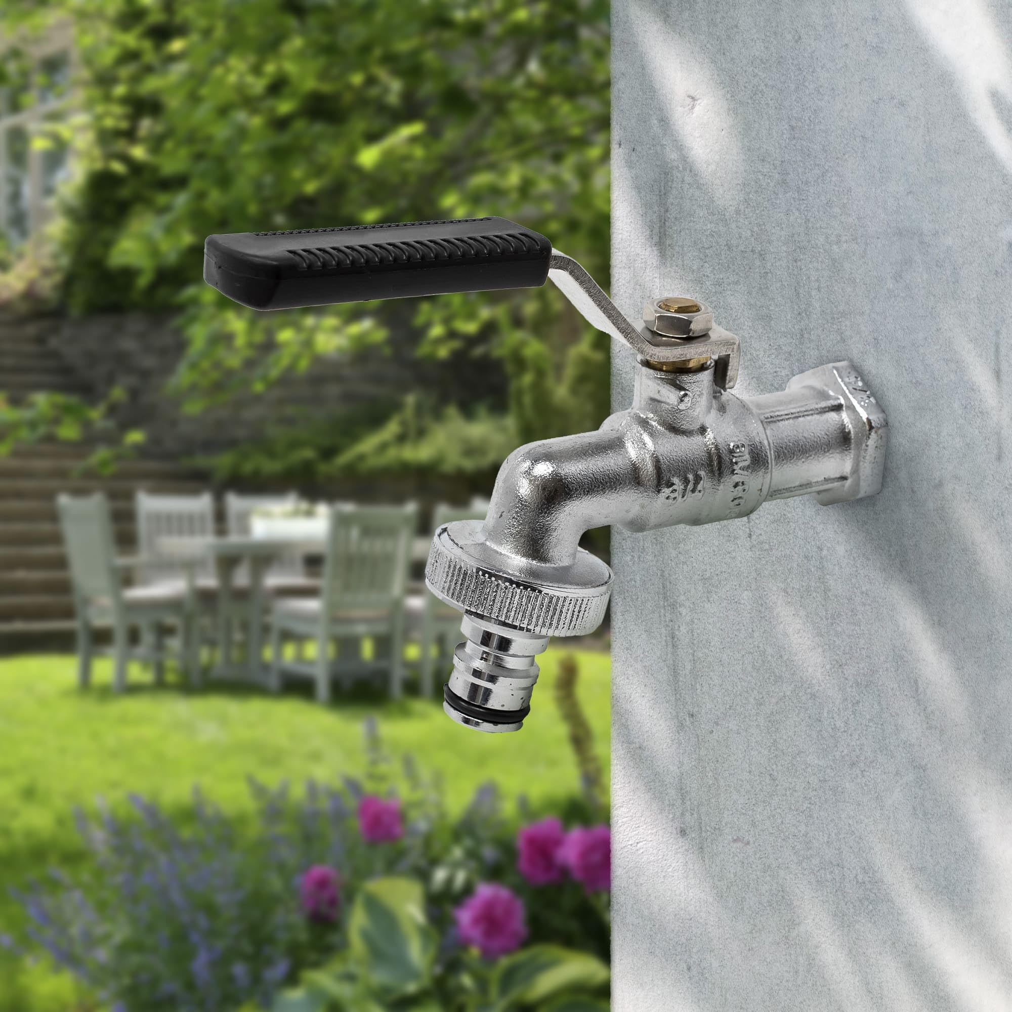 M. ROSENFELD HOME Frost-proof ball outlet valve, 1/2 inch to 3/4 inch ...