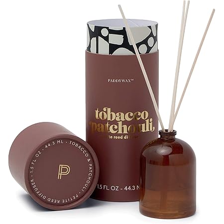 Amazon.com: Paddywax Petite Collection Reed Diffuser, 1.5-Ounce, Brown ...