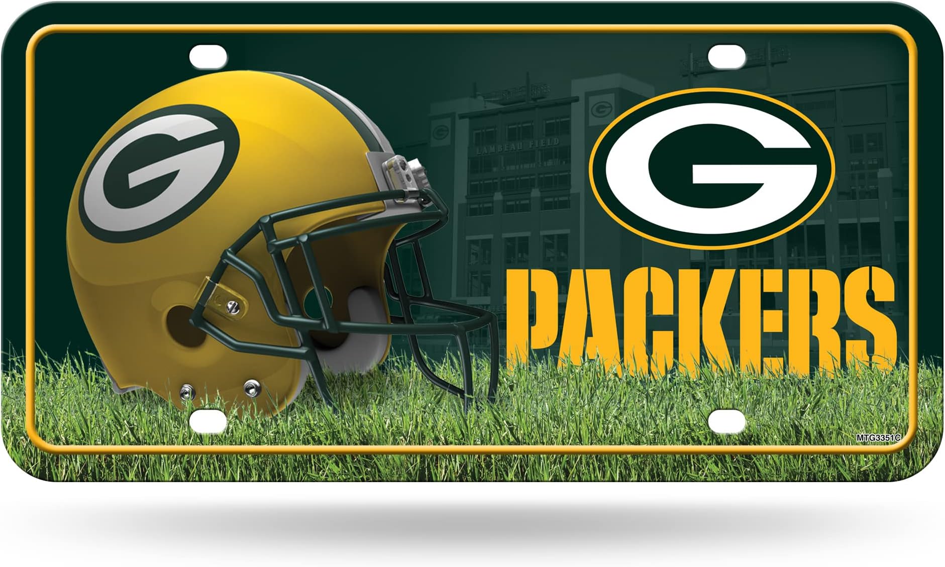 Amazon.com: Packers Wisconsin State Novelty Metal License Plate Tag LP ...