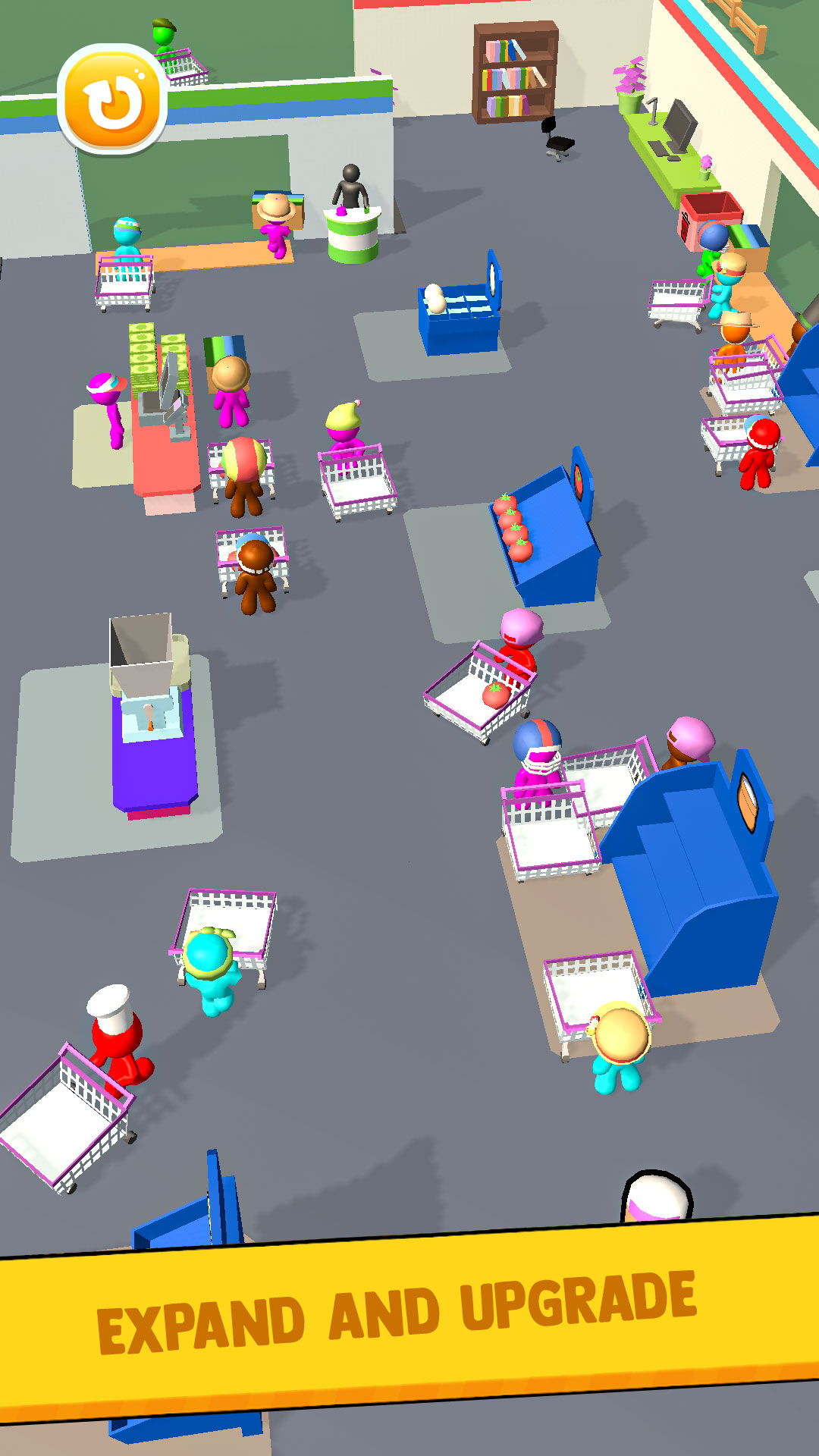 Super Mini Mart Empire 3D: Idle Shop Tycoon & Grocery Store Manager ...