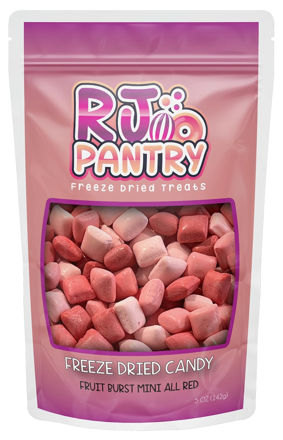 Amazon.com : Freeze-Dried Candy Fruit Burst Mini All Red: Crunchy berry ...