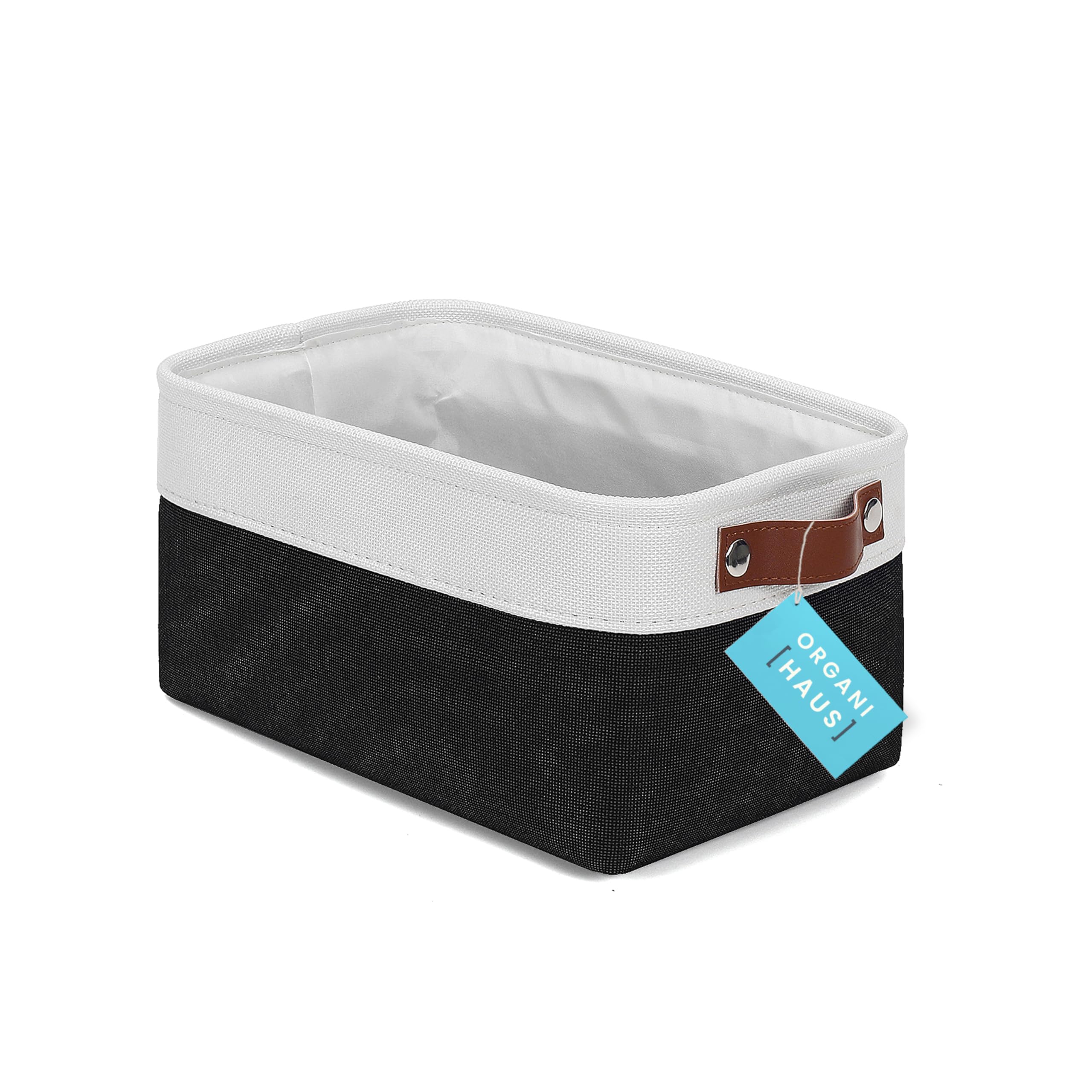 Snapklik.com : OrganiHaus Small Fabric Storage Baskets For Shelves ...