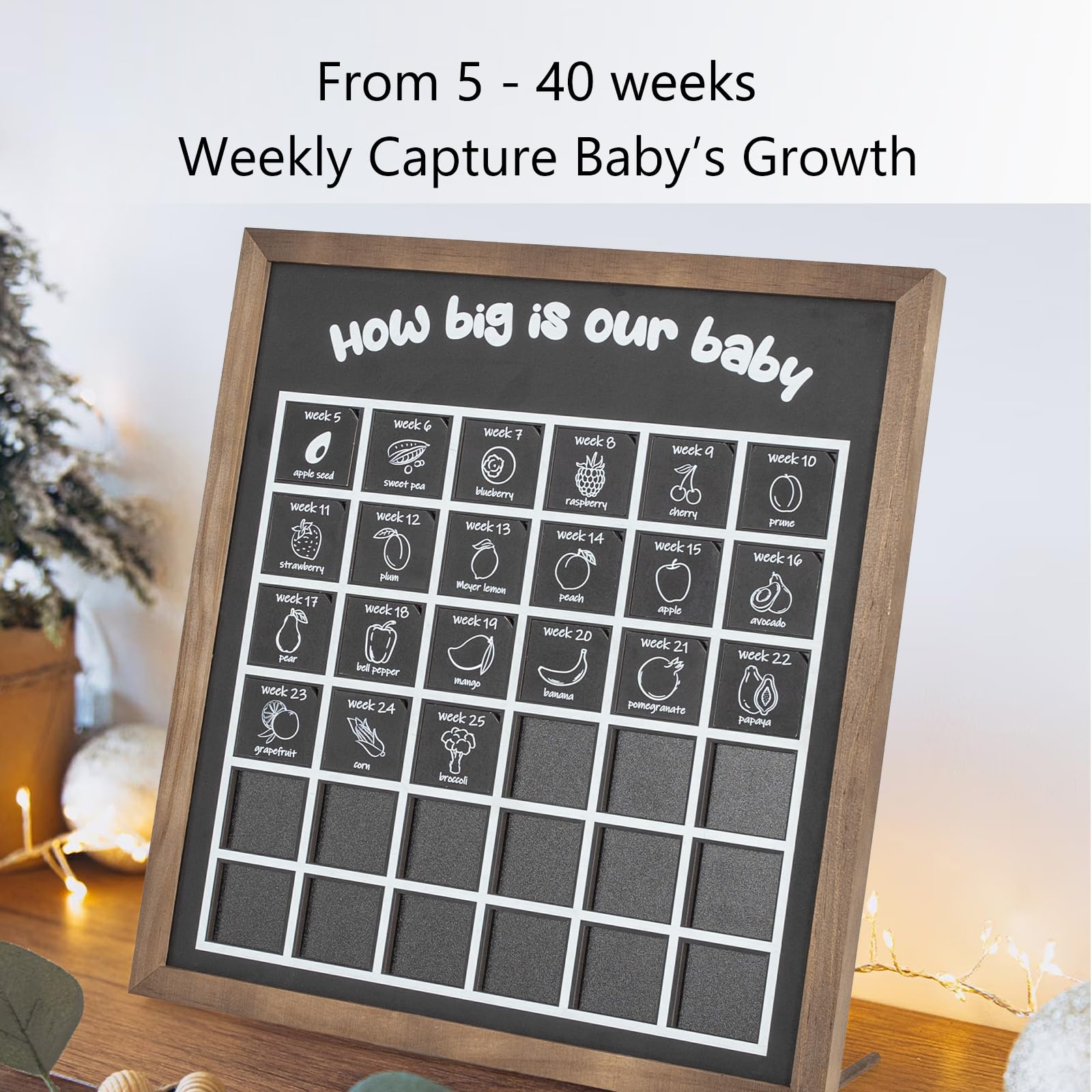 Baby Week By Week Chart