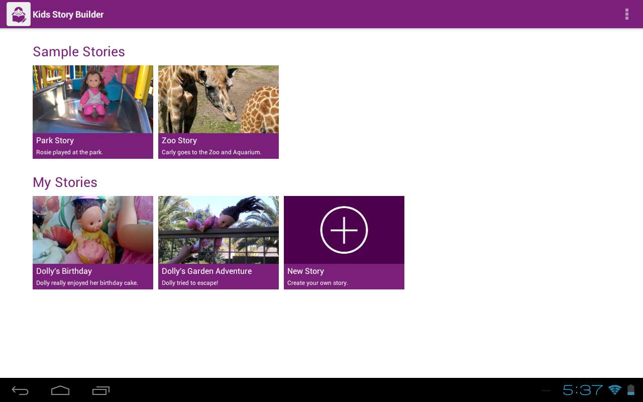 Kids Story Builder - App on Amazon Appstore