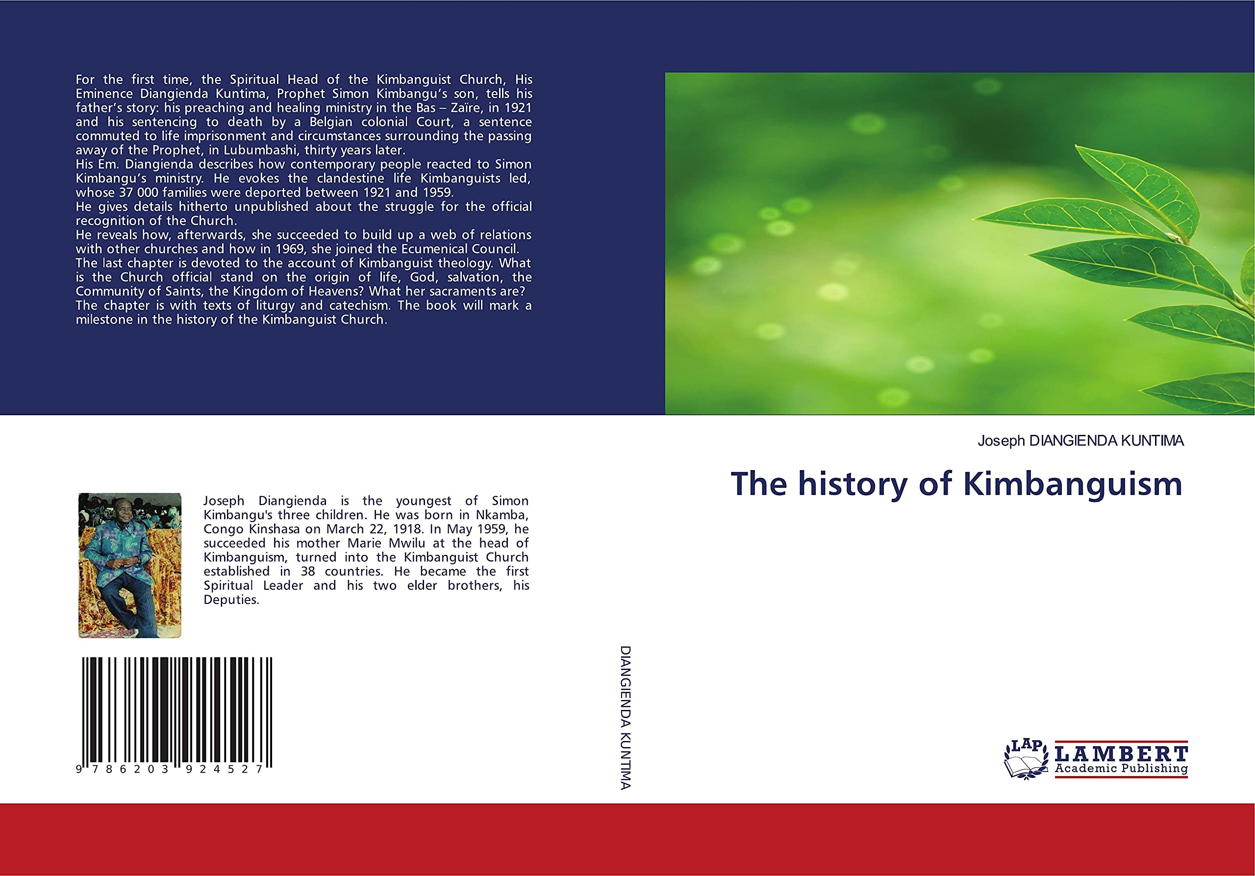 The history of Kimbanguism: DIANGIENDA KUNTIMA, Joseph: 9786203924527 ...