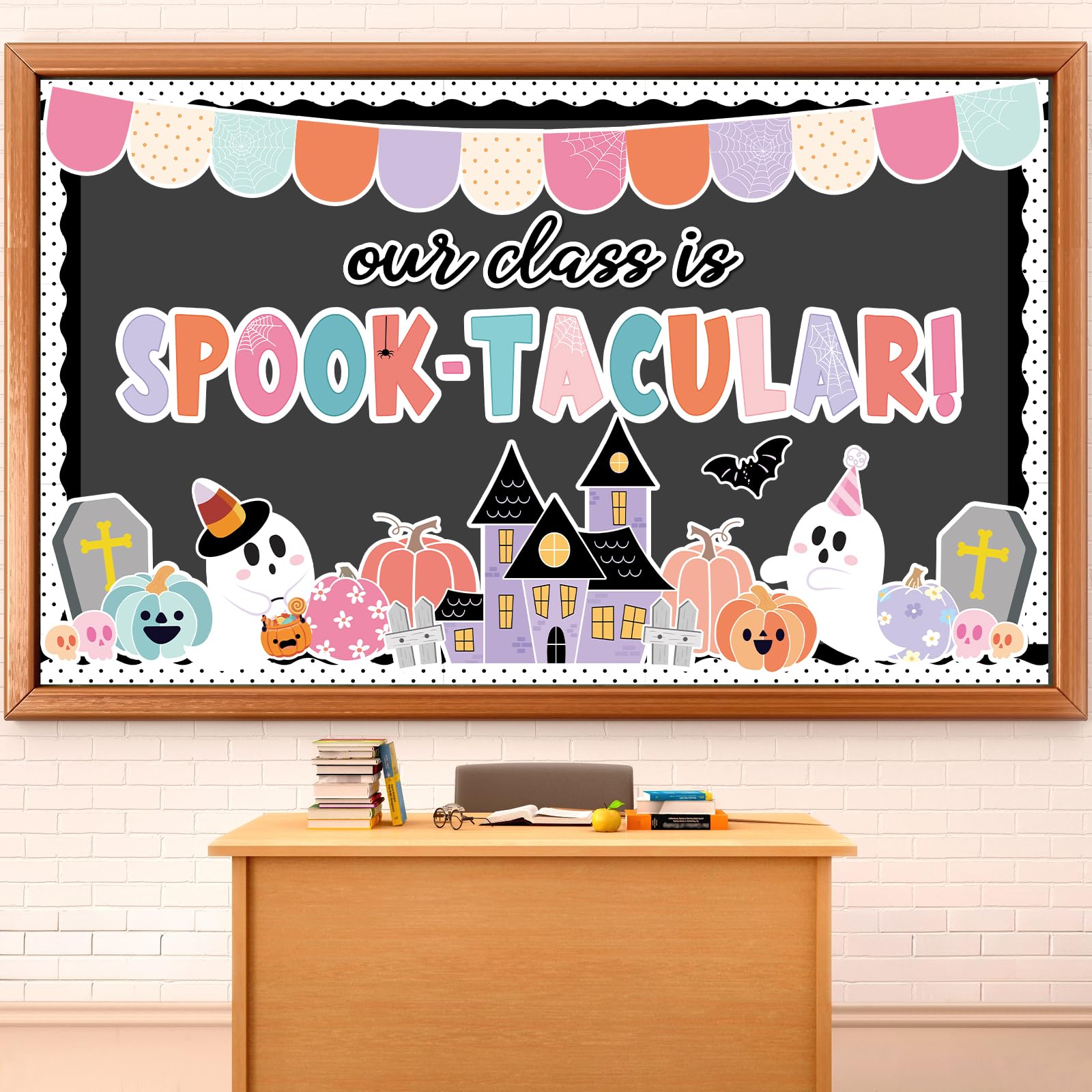 Border Kit | Boo Crew Bulletin Board | Spooky Digital Download | Spooky ...