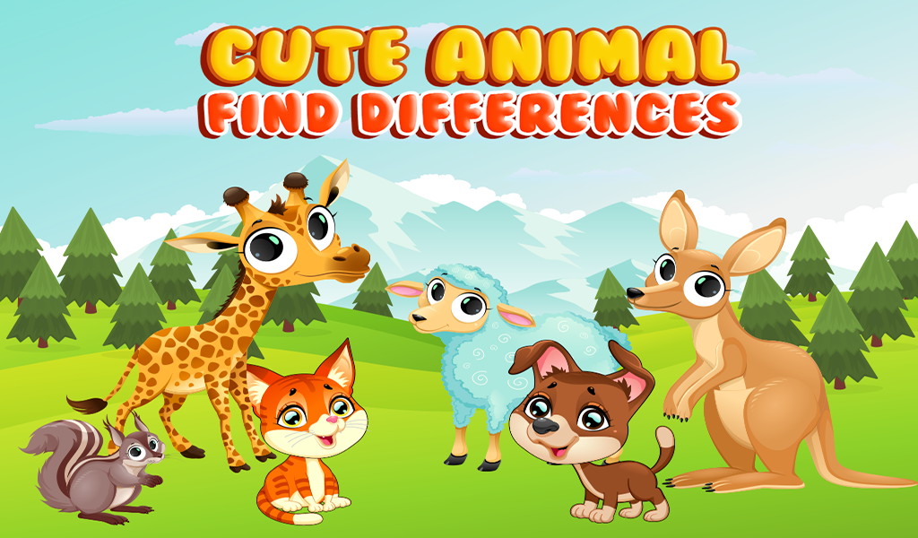 Cute Animal find Differences - App on Amazon Appstore