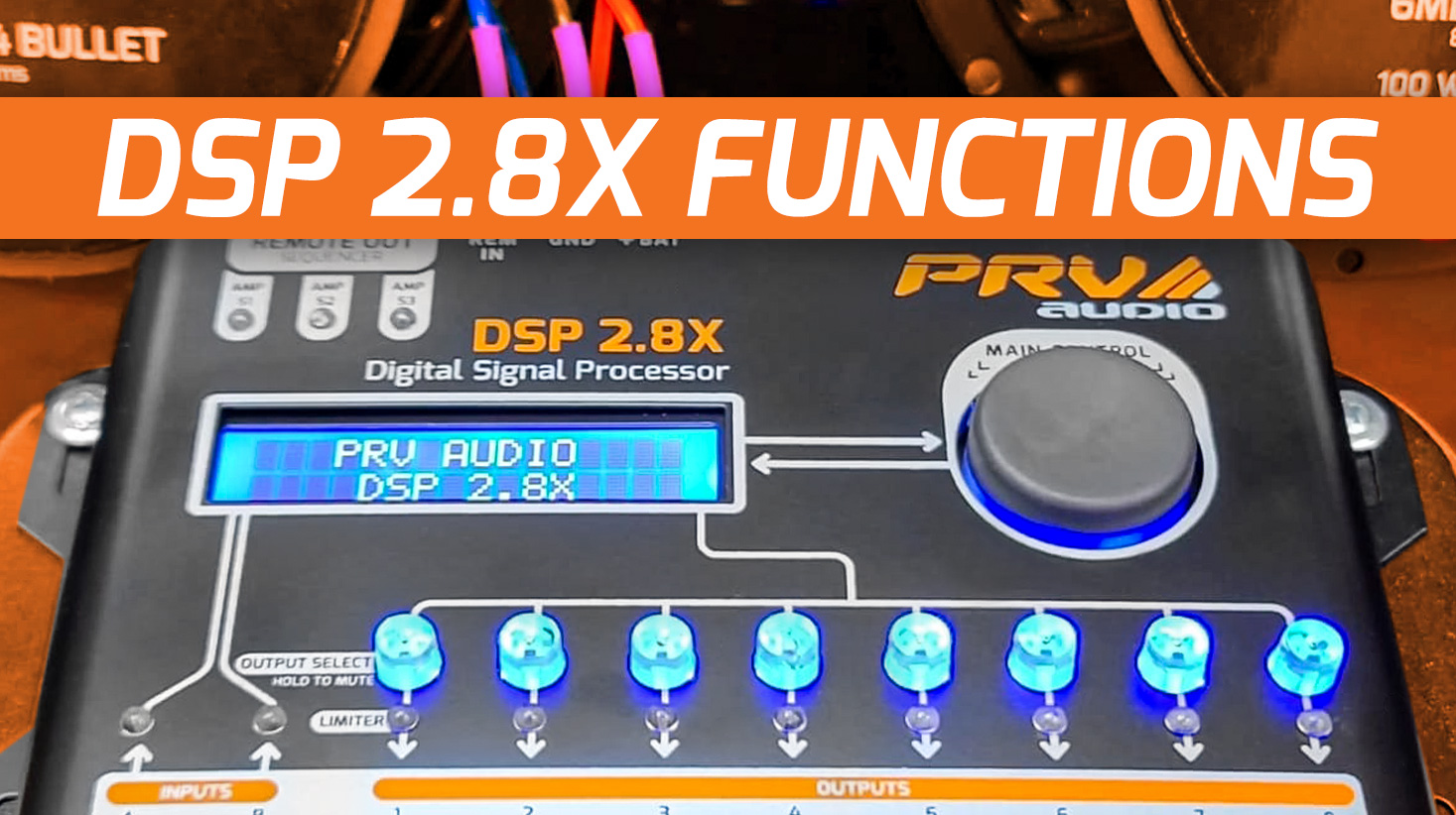 Watch How to use the PRV digital signal processor DSP2.8X &DSP2.4X on ...