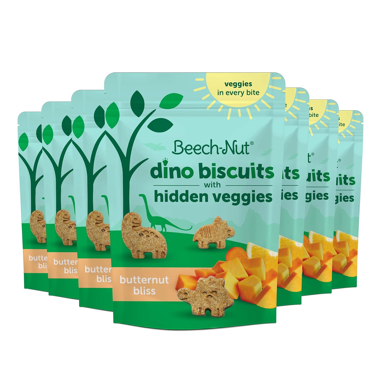 Amazon.com : Beech-Nut Toddler Snacks, Dino Biscuits with Hidden ...