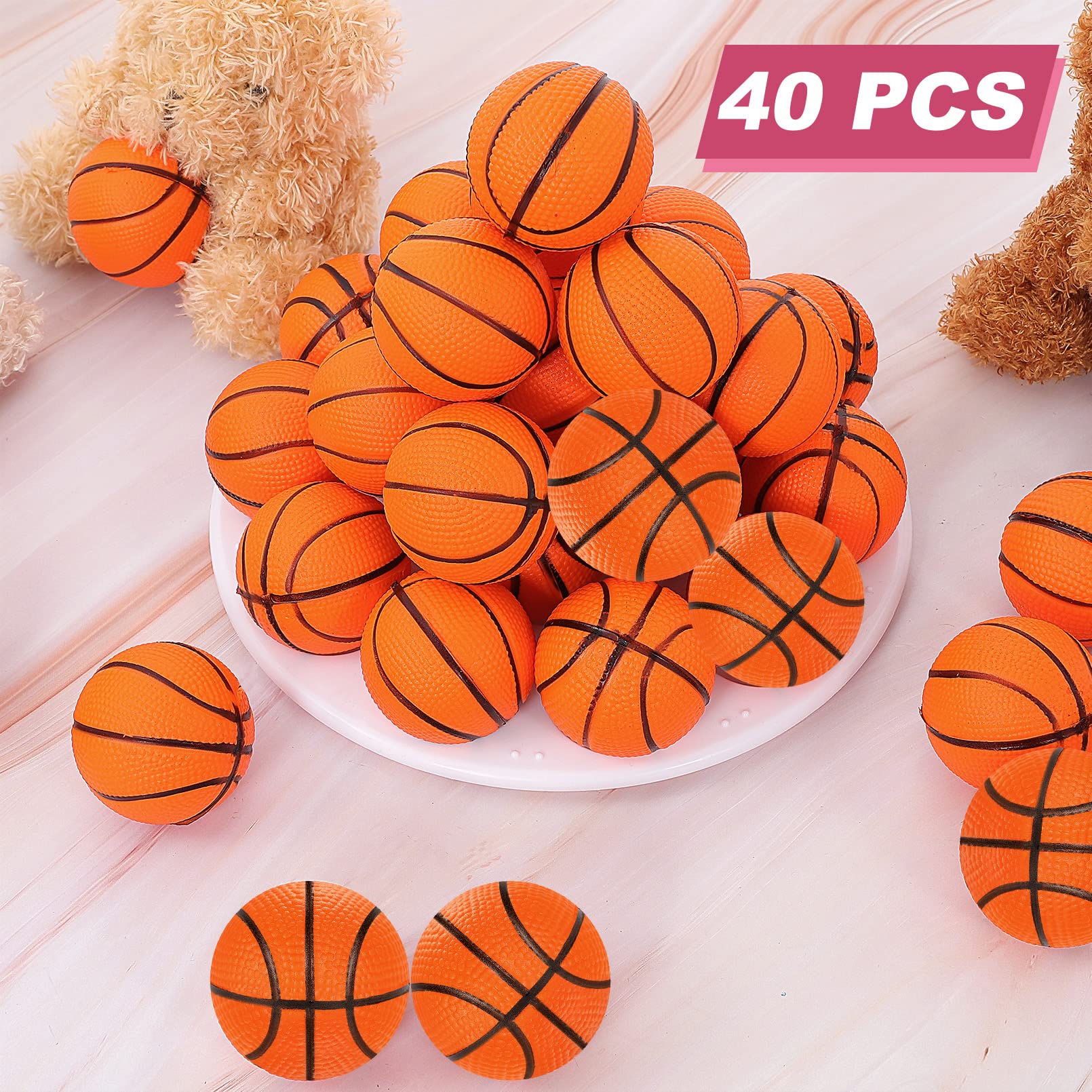 Poof Slinky 875 Poof 4 Inch Pro Mini Foam Basketball