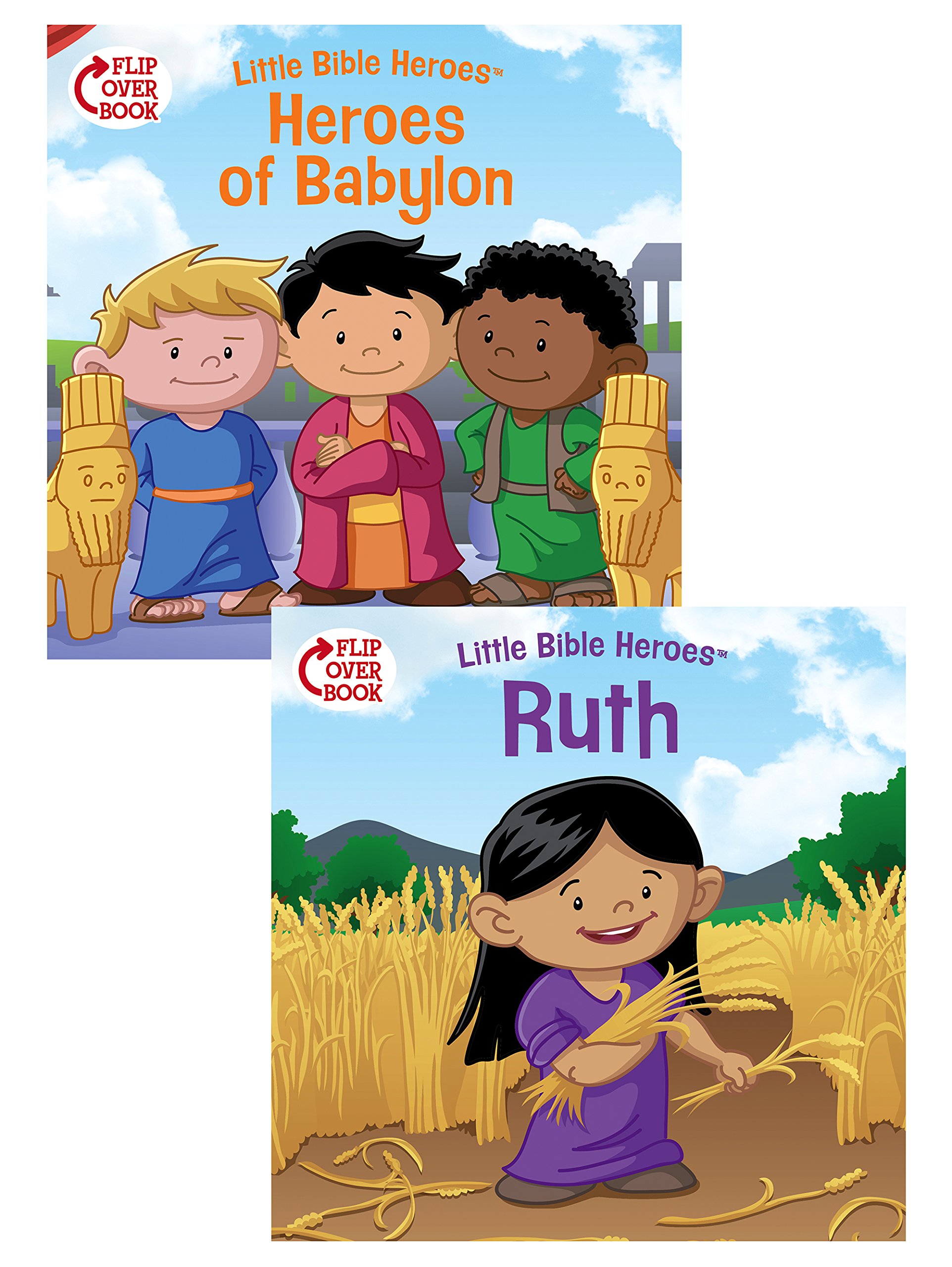 Heroes of Babylon/Ruth Flip-Over Book (Little Bible Heroes™): Kovacs ...