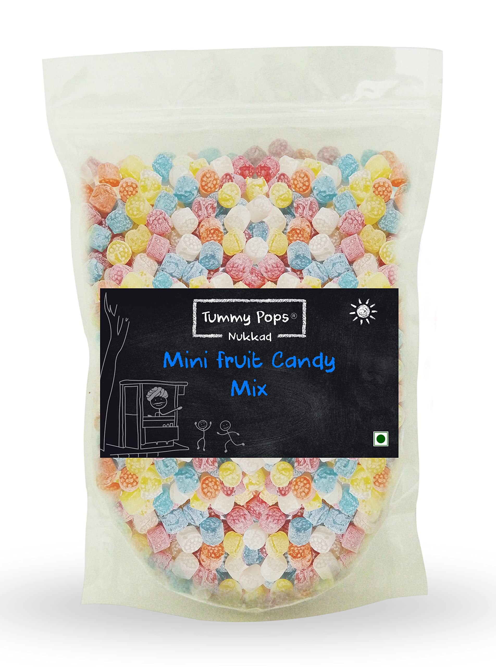 Tummy Pops Mini Mix Fruit Candy Pack 950 Gram Pouch | Desertcart Sri Lanka