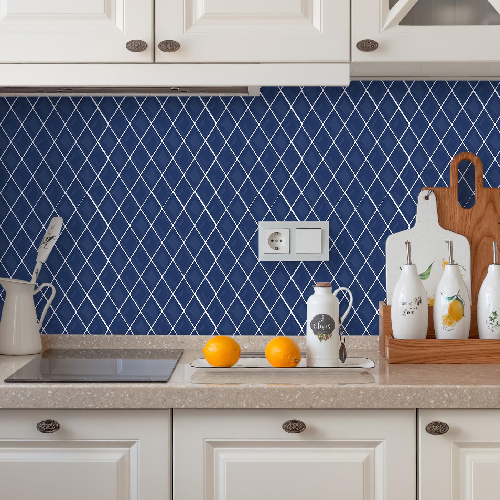 Diamond Tile Backsplash Ideas
