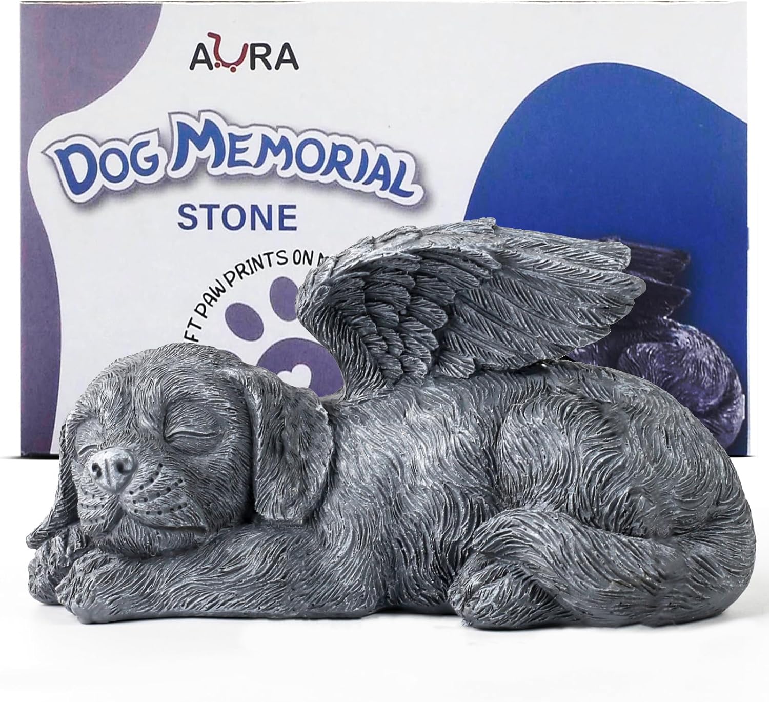 Amazon.com : A-URA Dog Memorial Sign Parent (Dog Shape), Blue : Pet ...