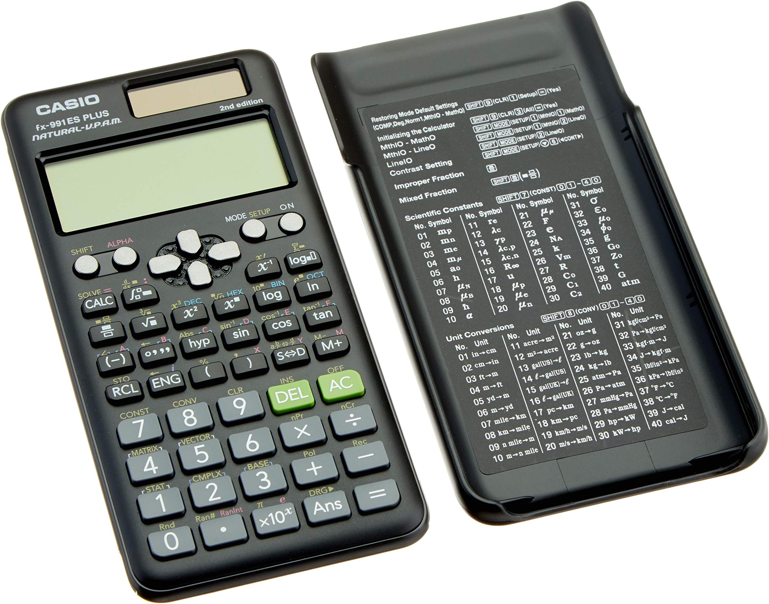 Amazon.com : Casio Fx-570Es Plus 2 Scientific Calculator with 417 ...
