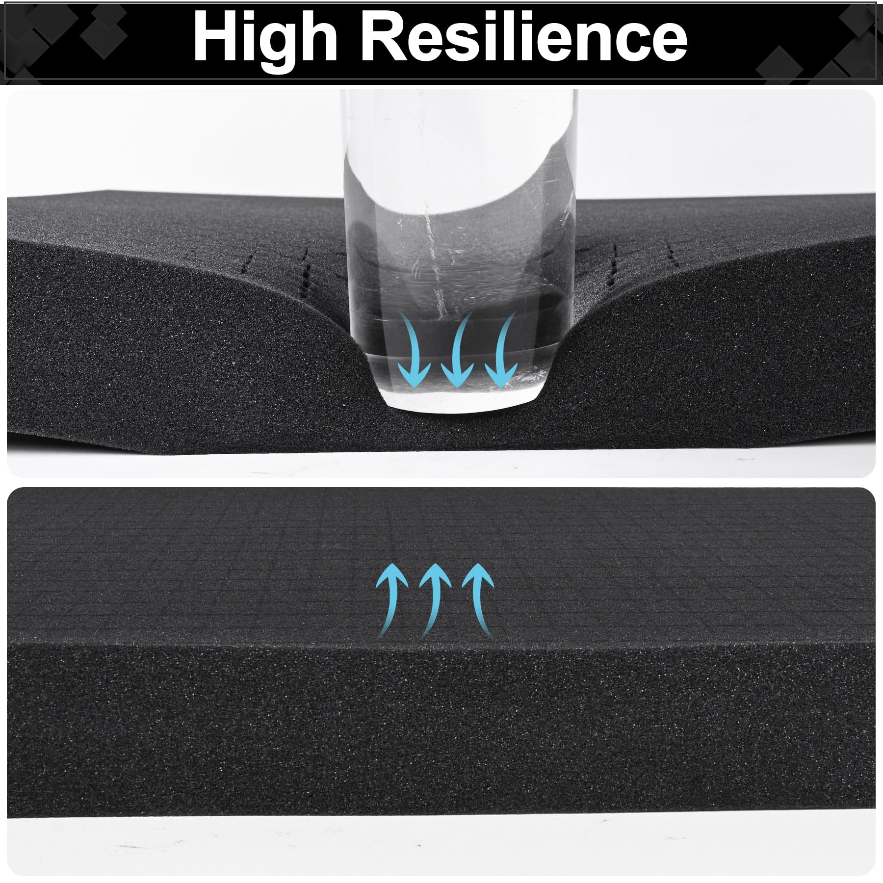 Snapklik.com : 4P Pick And Pluck Pre Cubed Foams, 12 X 12 X 2 IN ...