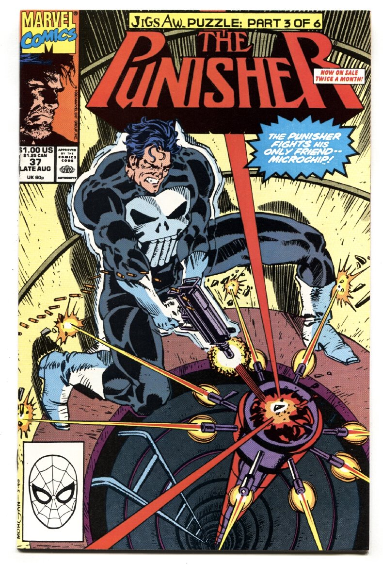 Jigsaw Punisher Comics