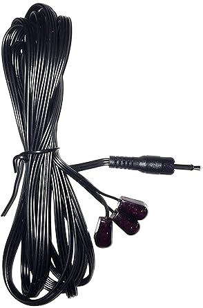 Amazon.com: Xbox One IR Extender Blaster Cable (3 Head, 10 Foot ...