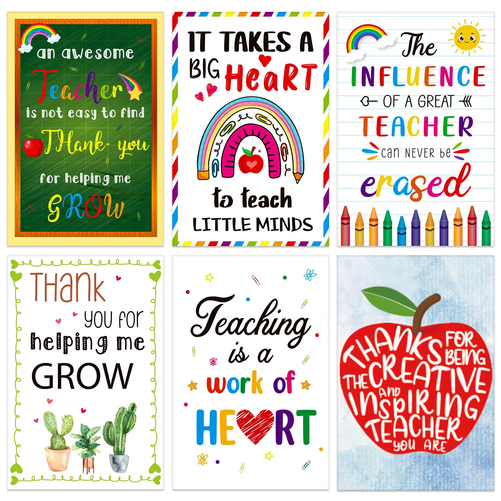 Thank You Cards For Teachers From Students