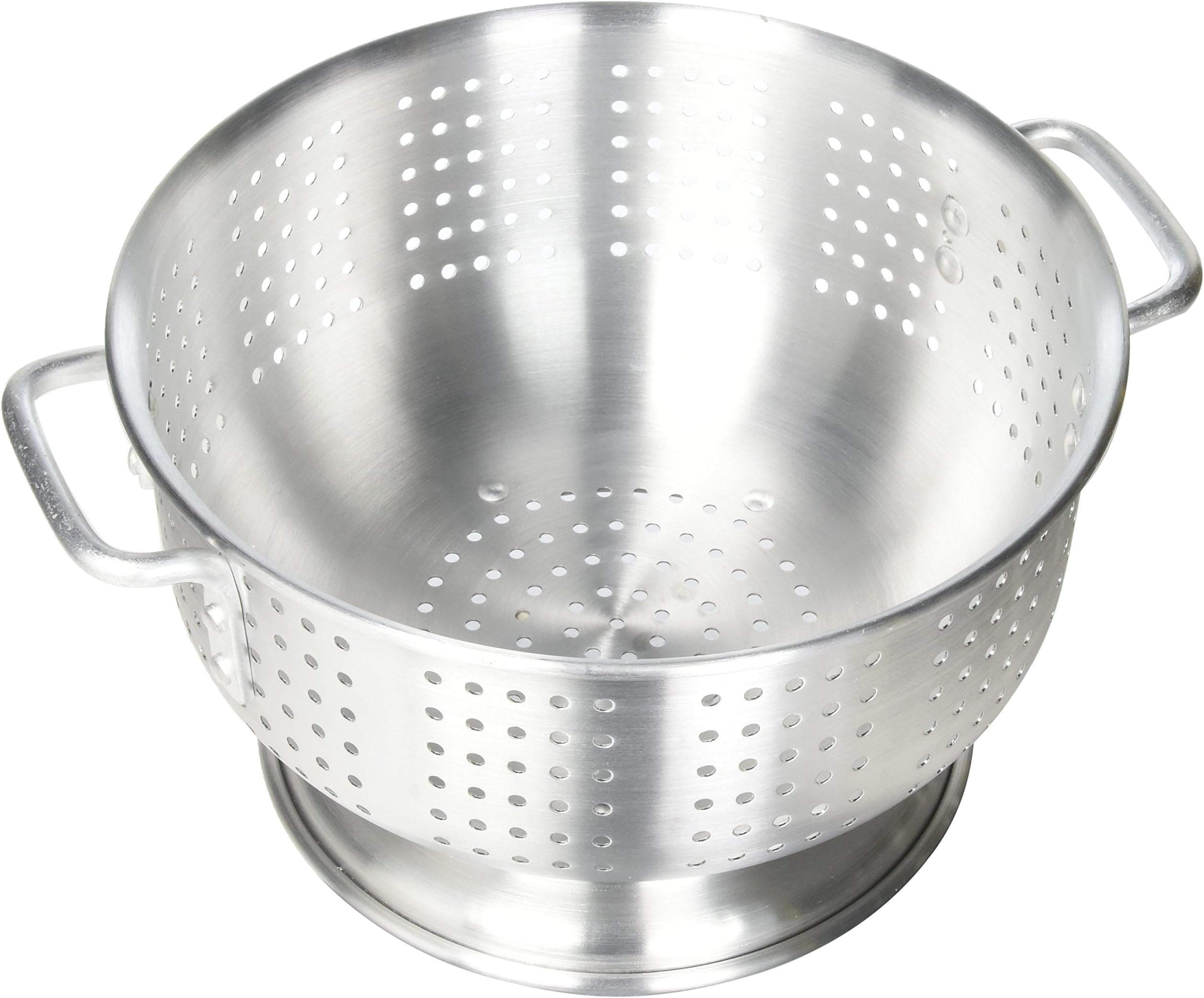 Amazon.com: Winco Aluminum Colander with Base, 8-Quart, Medium ...