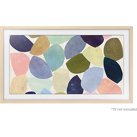 Amazon.com: SAMSUNG 32-inch Class The Frame Customizable Bezel - Beige ...