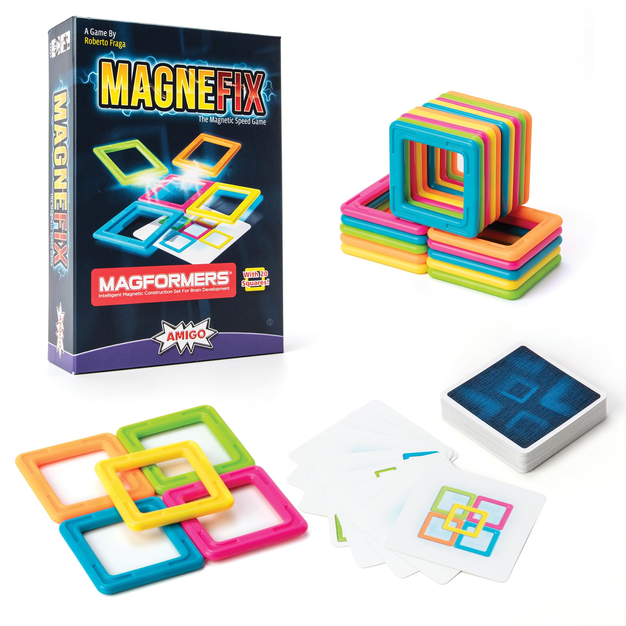 Snapklik.com : AMIGO Games MAGNEFIX Magnetic Game, Family Games For ...