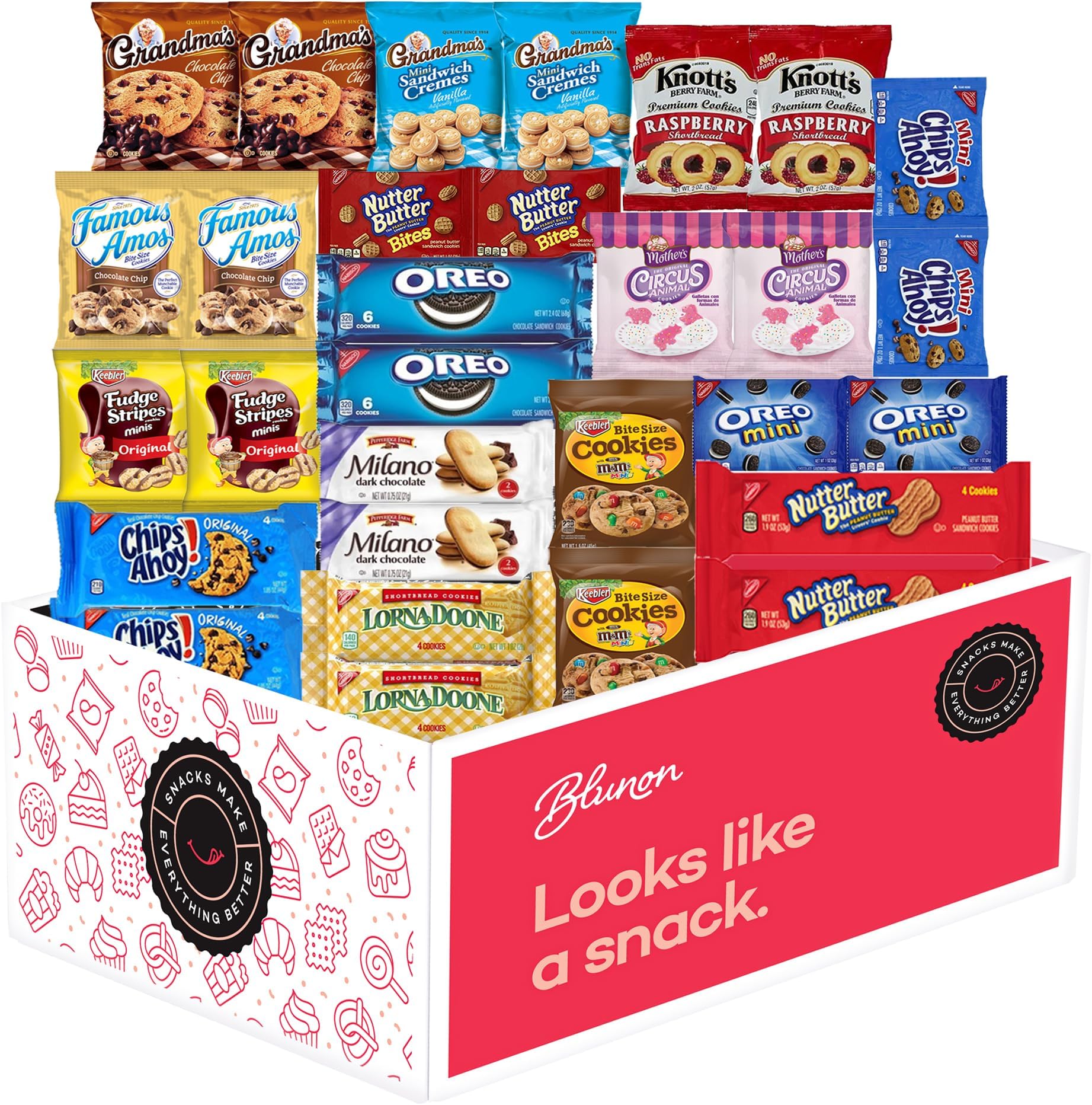 Amazon.com: Cookies Variety Pack - Individually Wrapped Assortment ...
