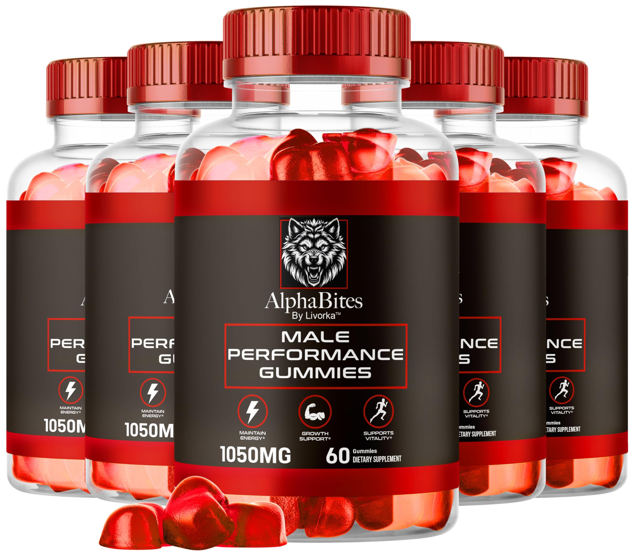 Amazon.com: (5 Pack) Alpha Bites - Alpha Bites Gummies, Alpha Bites for ...