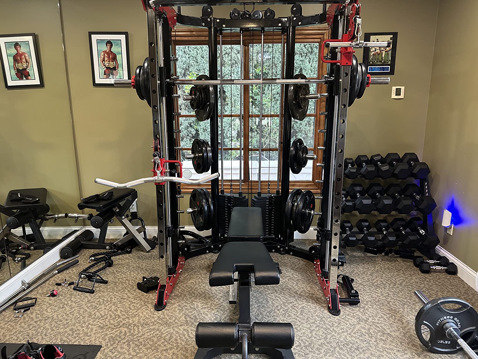 $114/mo - Finance Commercial Home Gym - Smith Machine, Cables with ...
