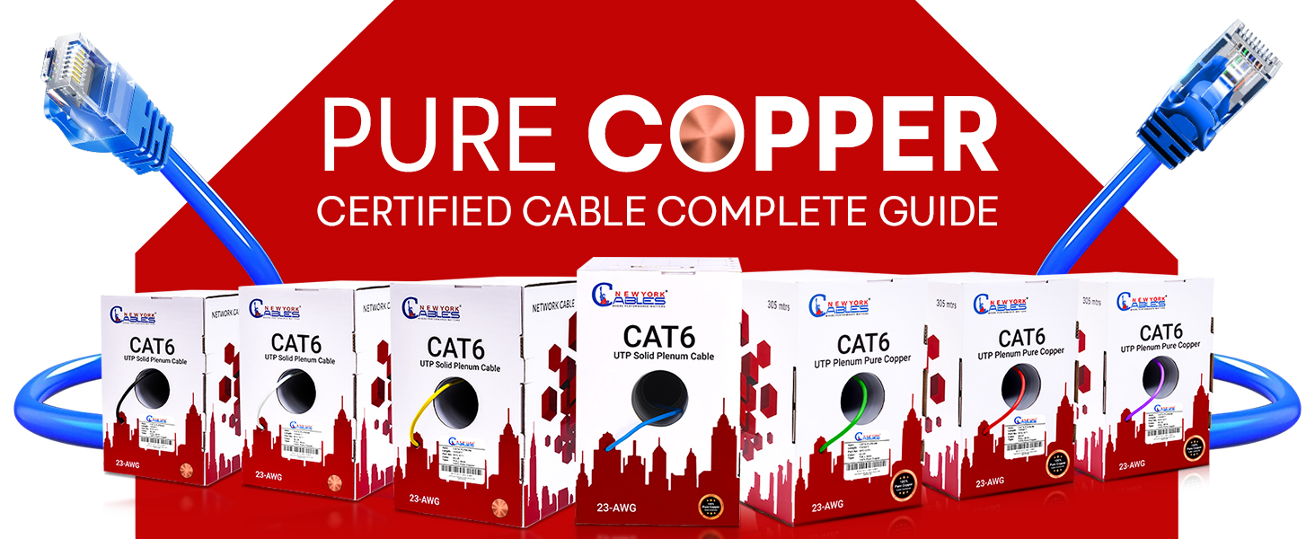 Watch Cat6 Plenum Pure Copper Cables on Amazon Live