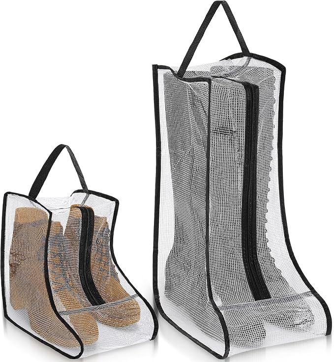Amazon.com | AOZUO 2 Set Boot Storage Bag, Portable Boots Protector Bag ...