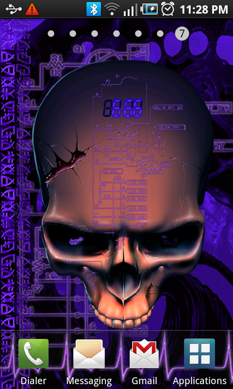 Biomechanical Skull Live Wallpaper:Amazon.com:Appstore for Android