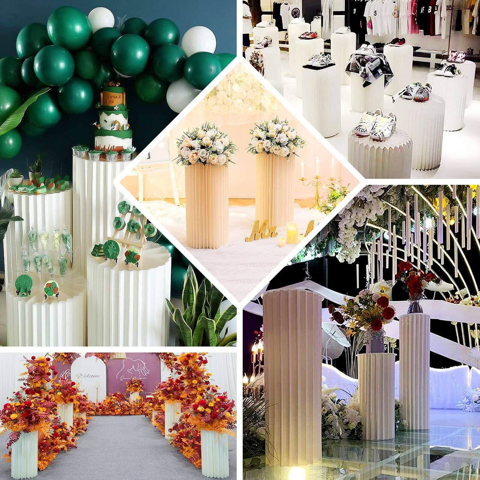 Diy Columns Wedding Tall Starburst Balloon Column DIY Guide Yes Event